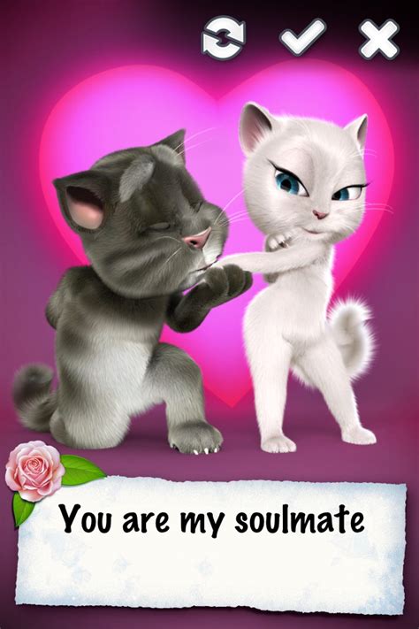 Talking Tom And Angela Love