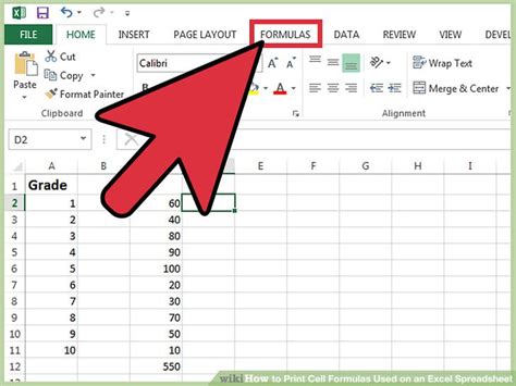 3 Ways To Print Cell Formulas Used On An Excel Spreadsheet