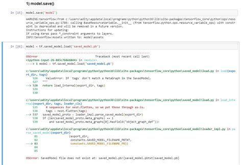 Python How To Load A Keras Model Saved As Pb Stack Overflow