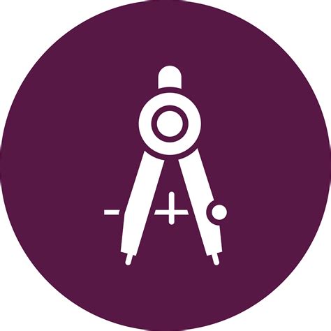 Protractor Vector Icon 16890659 Vector Art At Vecteezy