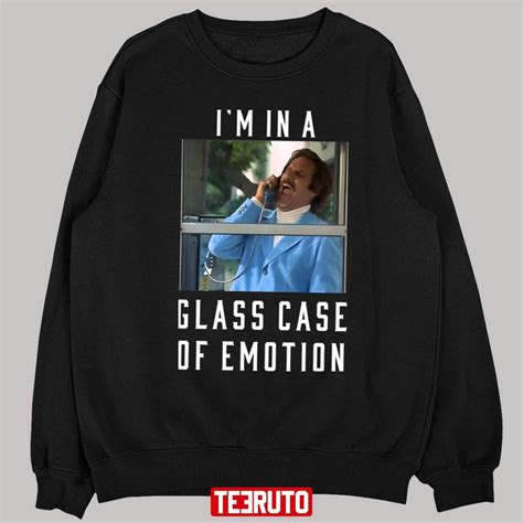 Case Of Emotion Anchorman Ron Burgundy Unisex T Shirt Teeruto