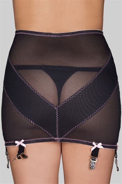 Rago Trim Open Bottom Sheer Girdle Light Shaping 8355