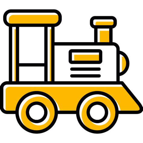 Toy Train Generic Color Lineal Color Icon