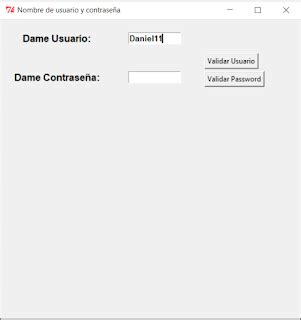 INTERFAZ CON TKINTER