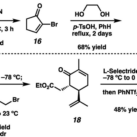 Synthesis Of Coupling Partners 13 And 14 Download Scientific Diagram