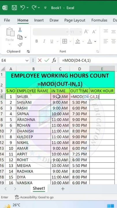 Mod Excel Dataanalysis Exceltips Datamanagement Exceltricks Youtube