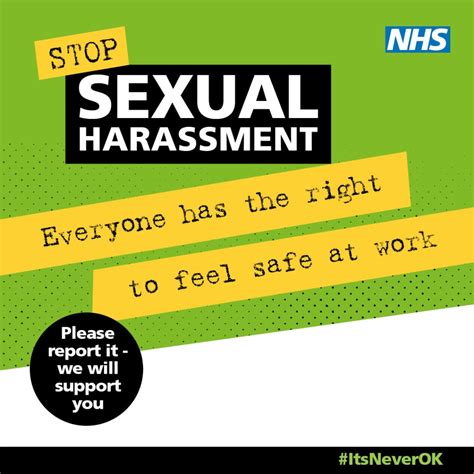 Itsneverok Why Were Taking Action To Stop Sexual Harassment In The