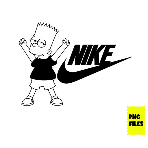 Bart Simpson Nike Png Nike Logo Png Bart Simpson Png The Inspire