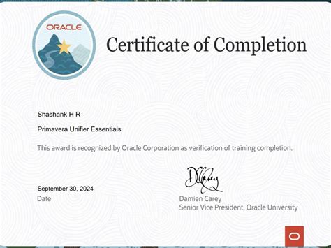 Oraclelearning Oracleuniversity Shashank H R