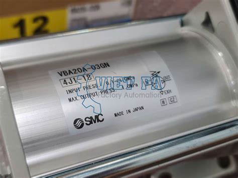 Van Tăng áp Smc Vba20a 03gn Cty TỰ ĐỘng HoÁ Vietfa