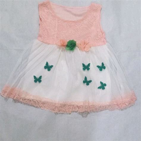 کمدا قیمت و خرید سارافون مجلسی دخترانه سایز مناسب از شش ماه تا یک سا