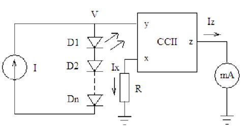 Principal Circuit Used For The Liquid Cryogen Level Sensing And Download Scientific Diagram