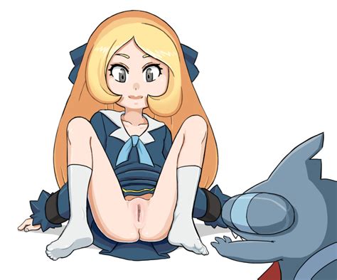 B Intend Cynthia Pokemon Gible Nintendo Pokemon Pokemon Anime Pokemon Journeys Girl