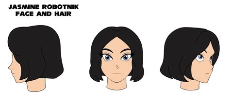 Jasmine Robotnik Face And Hair By Jasminerobotnik On Deviantart