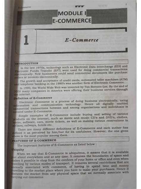 Chp 1 E Commerce Tybcom Sem 6 Pdf