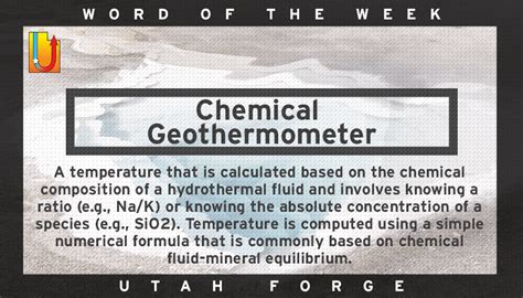 40 Chemical Geothermometer Utah Forge