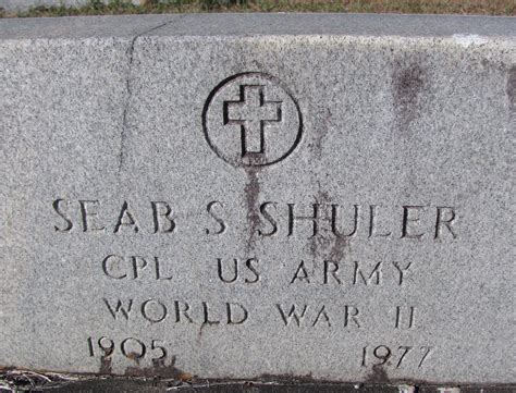 Seab S Shuler 1905 1977 Homenaje De Find A Grave