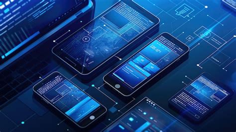 Digital Devices And Networks Premium Ai Generated Image