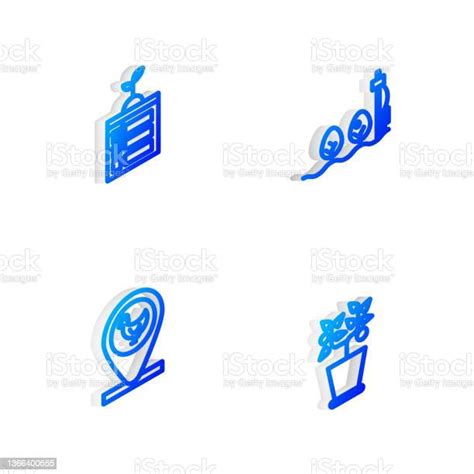 아이소메트릭 라인 독립형 센서 및 식물 스마트 농업 기술 치킨 위치 및 식물 냄비 아이콘을 설정합니다 벡터 3차원 형태에 대한 스톡 벡터 아트 및 기타 이미지 Istock