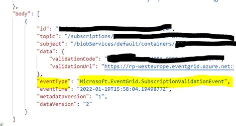 Endpoint Validation With Event Grid Events Subscription And Logic Apps