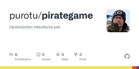 Github Purotupirategame Opiskeljoiden Toteuttama Peli