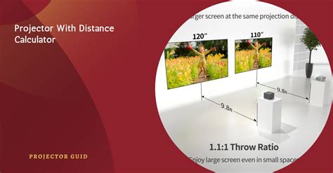 Projector With Distance Calculator Find Your Perfect Screen Setup