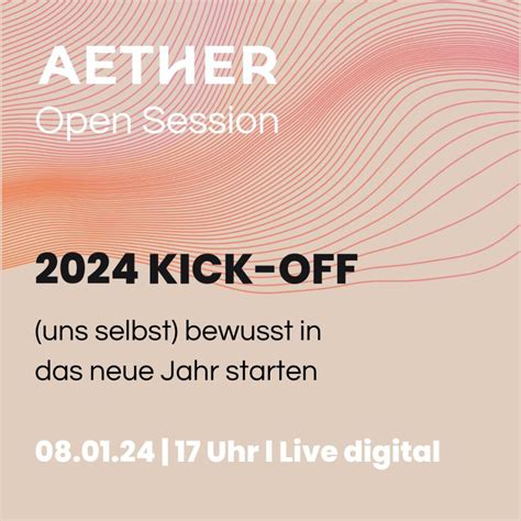 Aether Open Sessions Webinarreihe