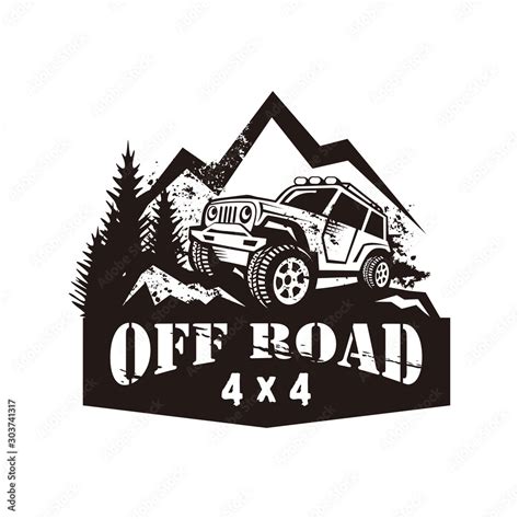Off Road Logo Stock Vector Adobe Stock