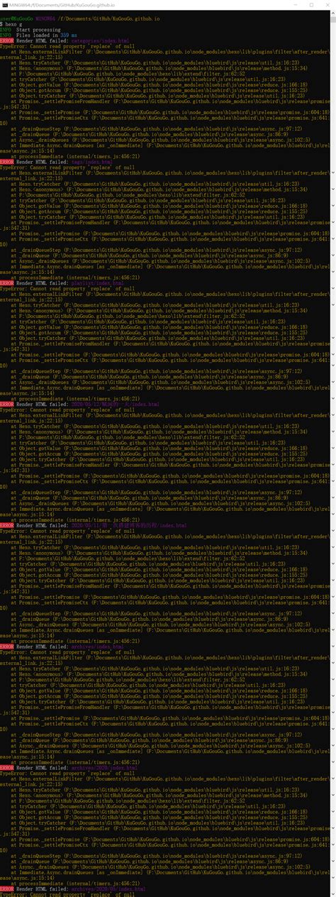 Error Render Html Failed Categoriesindexhtml · Issue 1507 · Theme Nexthexo Theme Next · Github