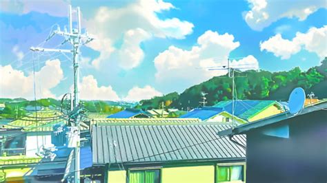 住宅街の屋根【背景素材夕方差分空くり抜きセット】 Recreatingworld Dlsite 同人