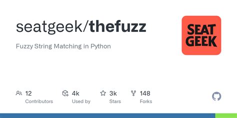 github seatgeek thefuzz fuzzy string matching in python