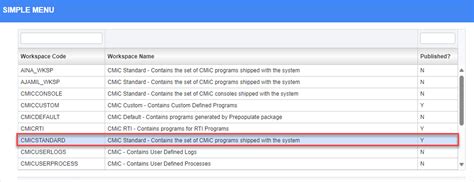 Getting Started Using The Simple Menu Tool