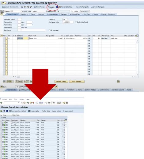 Sap Purchase Orders Sap Po How To Attach And Dist Sap Community