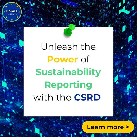 Learn About Corporate Sustainability Reporting Csrd Institute Posted