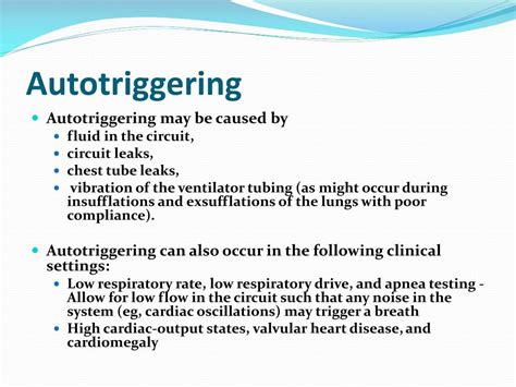 Ppt Patient Ventilator Interaction Triggering And Flow Problems