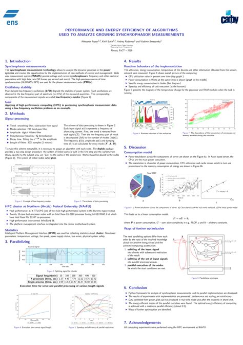 Pdf Performance And Energy Efficiency Of Algorithms Used To Analyze Growing Synchrophasor