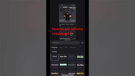 How To Get Infinite Robux Youtube