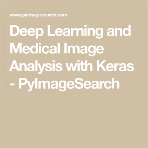 Installing Keras For Deep Learning Pyimagesearch