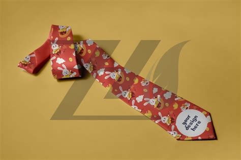 دانلود فایل لایه باز موکاپ کراوات بچگانه دانلود رایگان فایل لایه باز