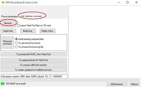Creare Backup Firmware Con MTKDroidTools MT65xx Geek S Lab