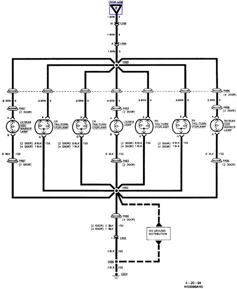 I Have A 95 Oldsmobile Cutlass Suprem 31 The 3rd Stop Light Works But