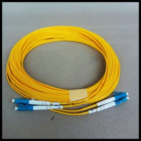 Jual 20M Patchcord Lc Upc Lc Upc Fiber Optic Patch Cord Lc Lc Duplex 30 Meter Jakarta