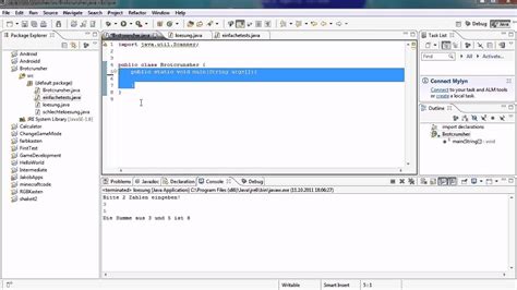 Java Tutorial 9 Blöcke Youtube