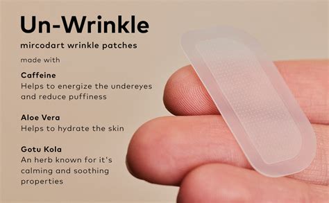 The Good Patch Un Wrinkle Microdart Anti Wrinkle Patches For Crows Feet And