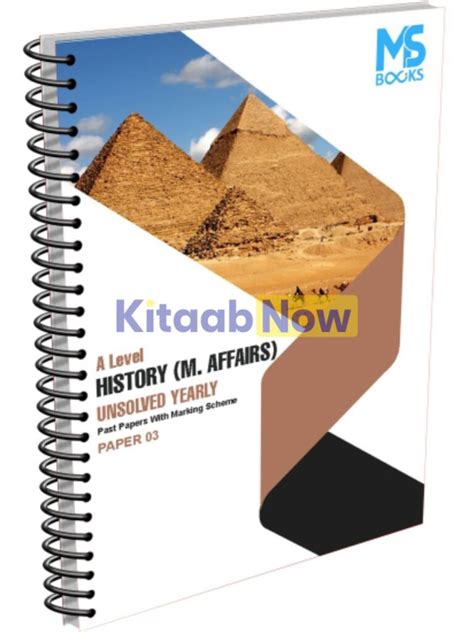 A Level History Paper 3 Unsolved Yearly S18 S23 Kitaabnow