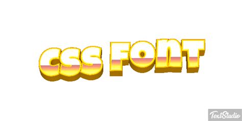 Css Font Font Animated  Logo Designs