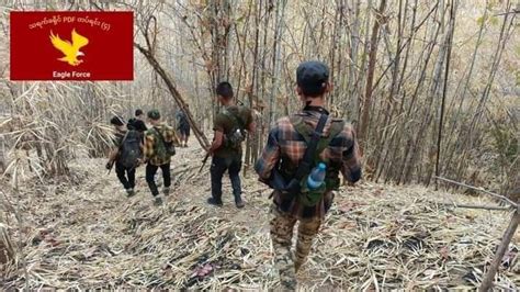 သရက်မြို့ ကပစ စခန်းနှင့် မင်းတုန်းမြို့ အလယ်ချောင်း စခန်းကို သရက်ခရိုင် Pdf က ဝင်ရောက်တိုက်ခိုက