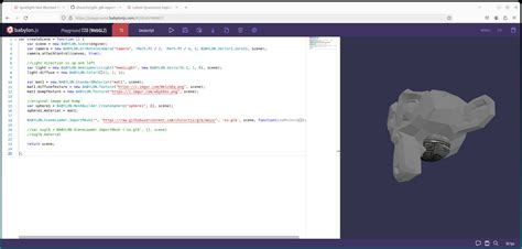 How To Apply A Given Material To An Imported Mesh Questions Babylon Js