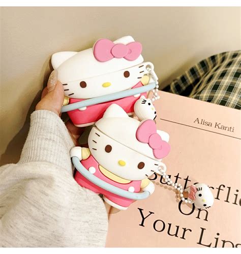 에어팟 프로 2세대 1세대 Airpods Pro 2 1 다이어터 훌라우프 고양이 캐릭터 키링 실리콘 케이스 티몬