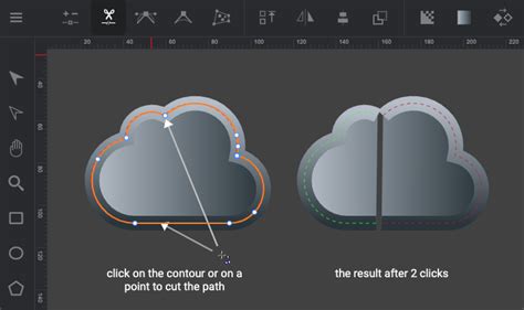 Split An SVG Path
